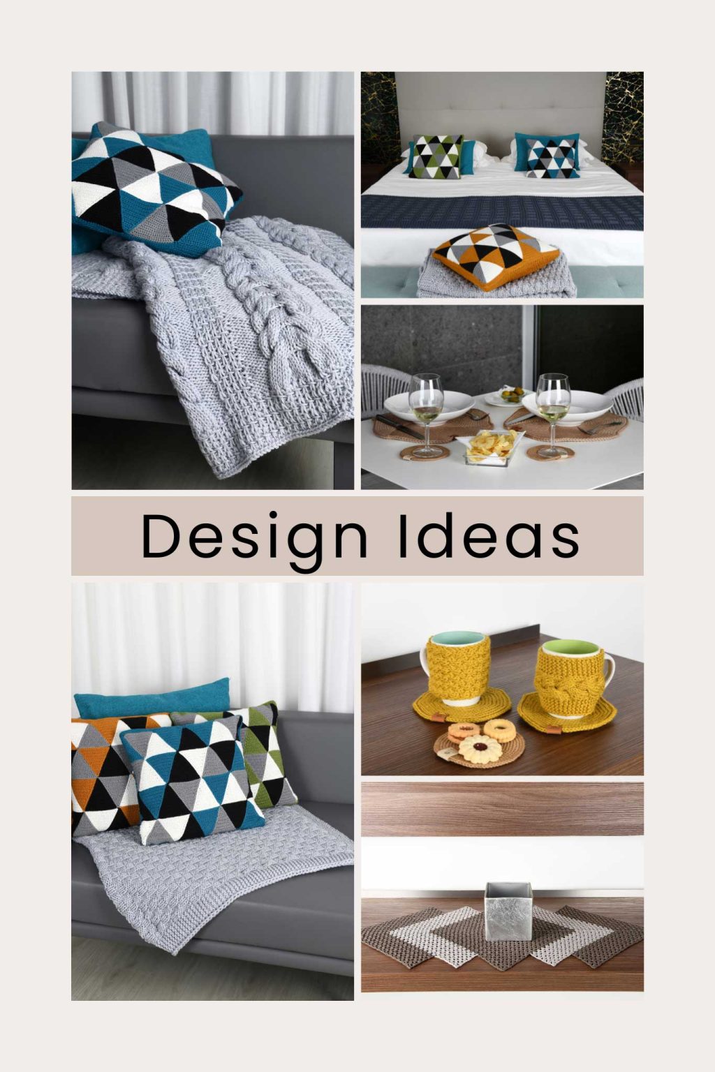 Design projects for home – With cushions video tutorial - Lana Gatto