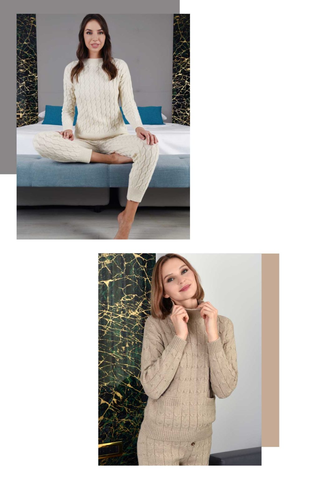 Knitted suits, elegant and comfortable choices - Lana Gatto
