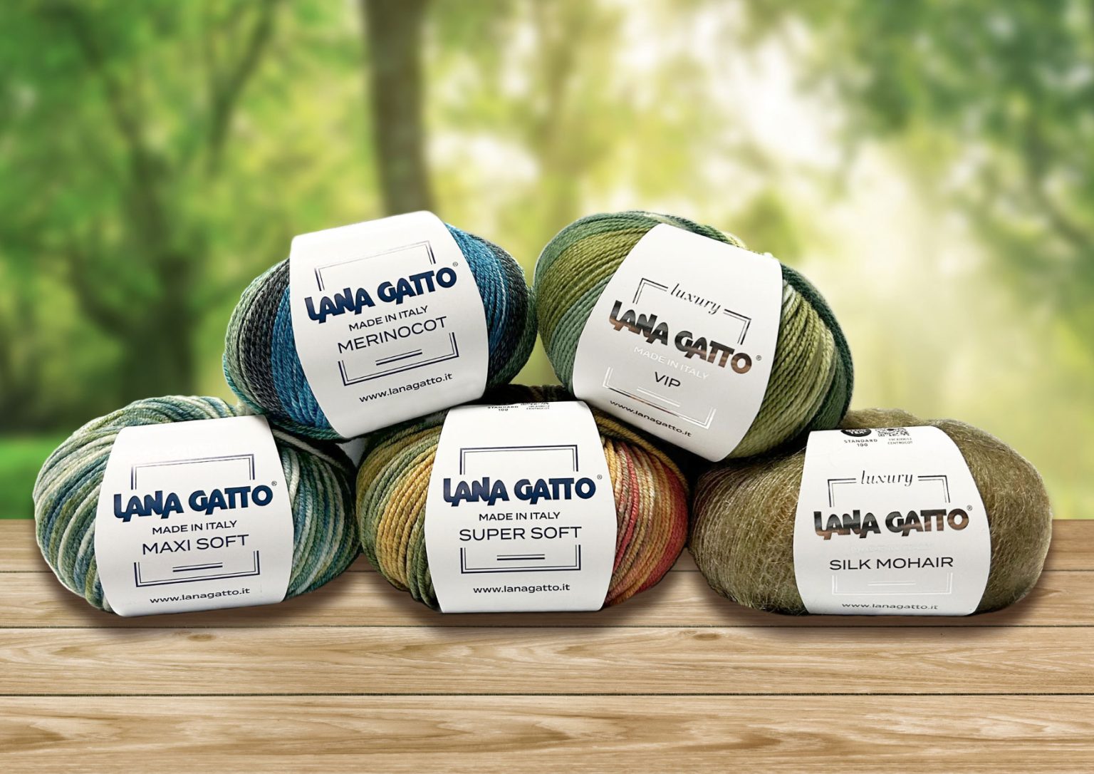 Printed yarns, AW 2024/2025 Collection - Lana Gatto